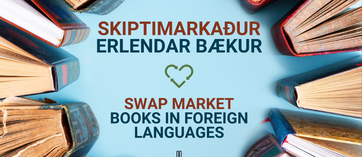 Swap market: books in foreign languages | Visit Akureyri